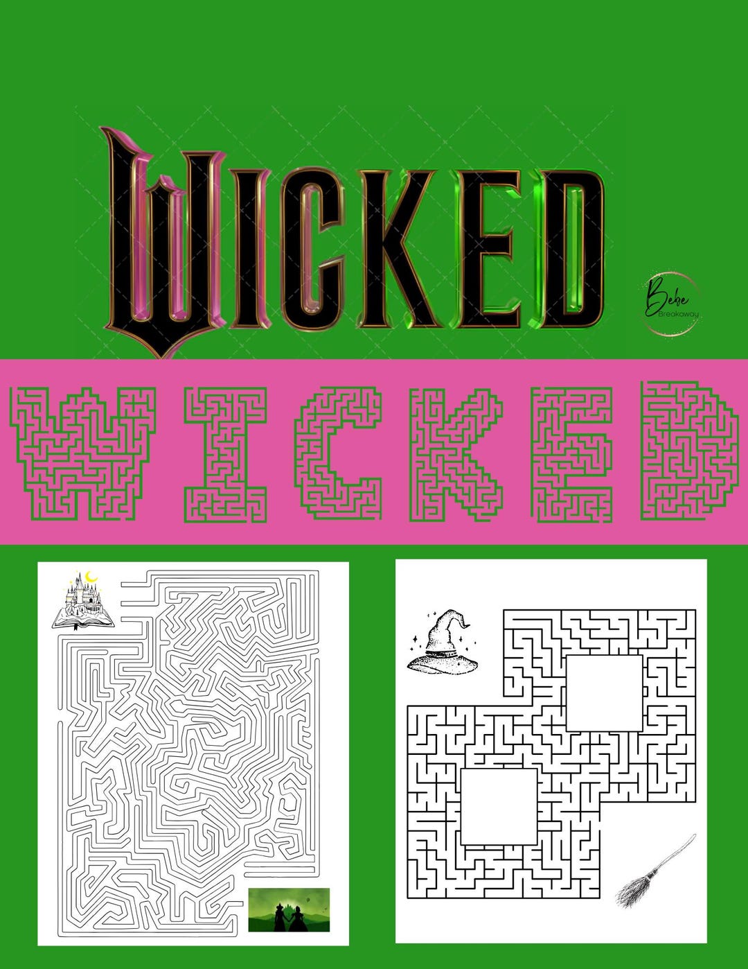 Wicked Mazes 22 Beautifully Crafted Mazes. Each Maze is Designed to ...