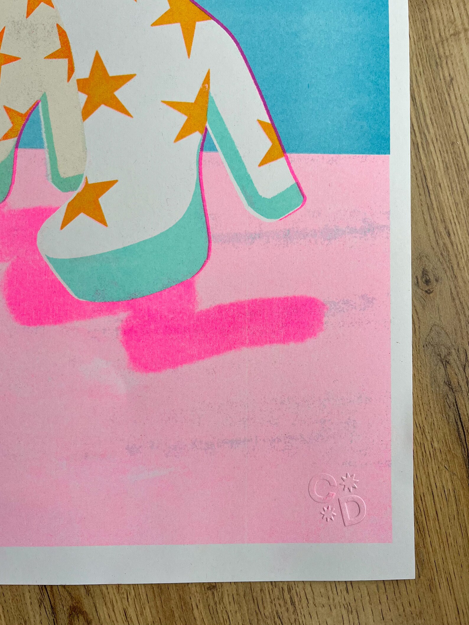 Big Boots A3 Risograph Print - Etsy