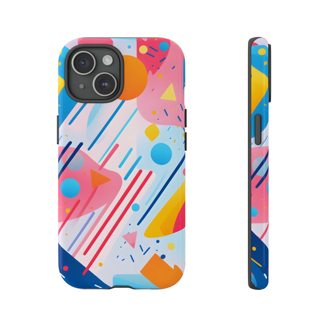 90s Vibe Case Retro 1990s Style Y2k Memphis Design Galaxy S23 Pixel ...