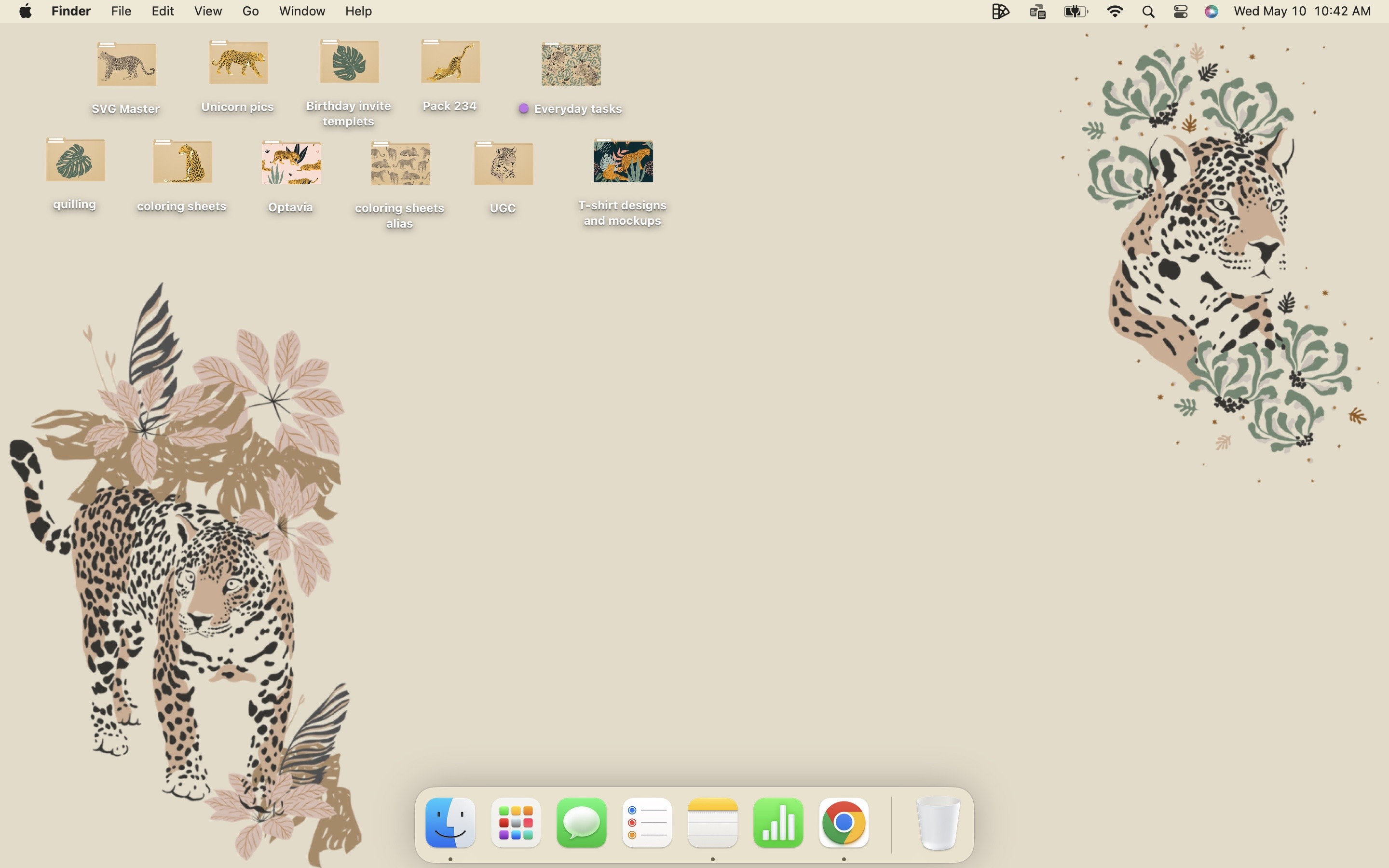 Mac Leopard Desktop Wallpaper