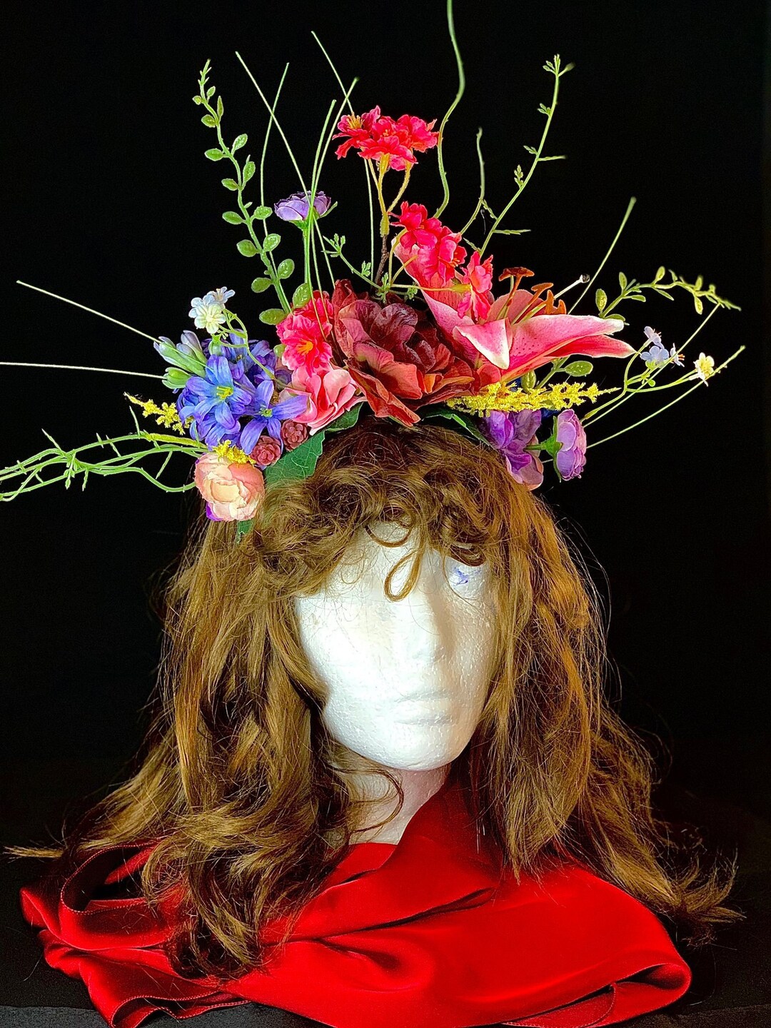 Flower Crown athena - Etsy