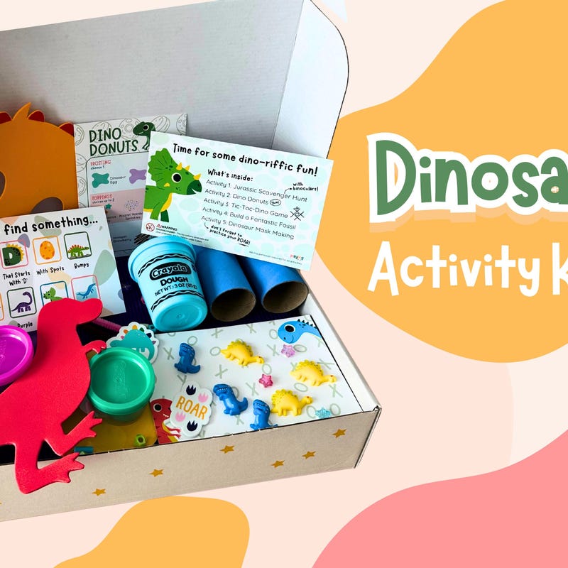 Kids Activity Box - Etsy