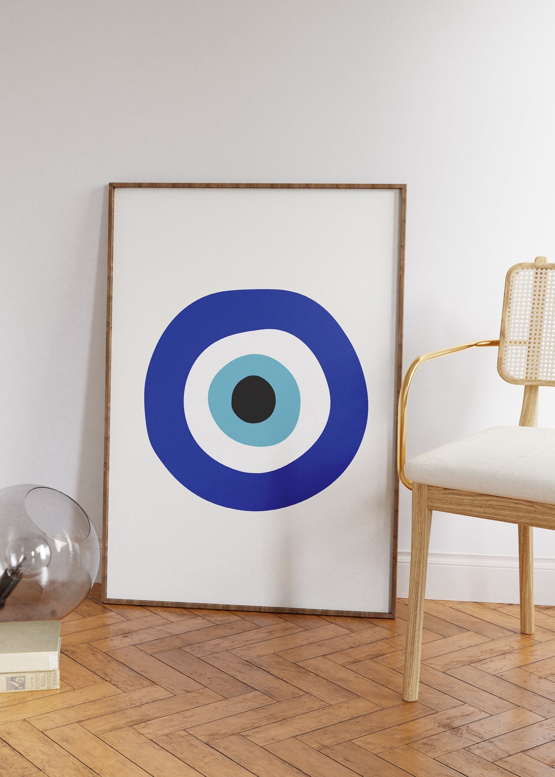Evil Eye Wall Art Print, Spiritual Wall Art, Aesthethic Poster, Trendy ...