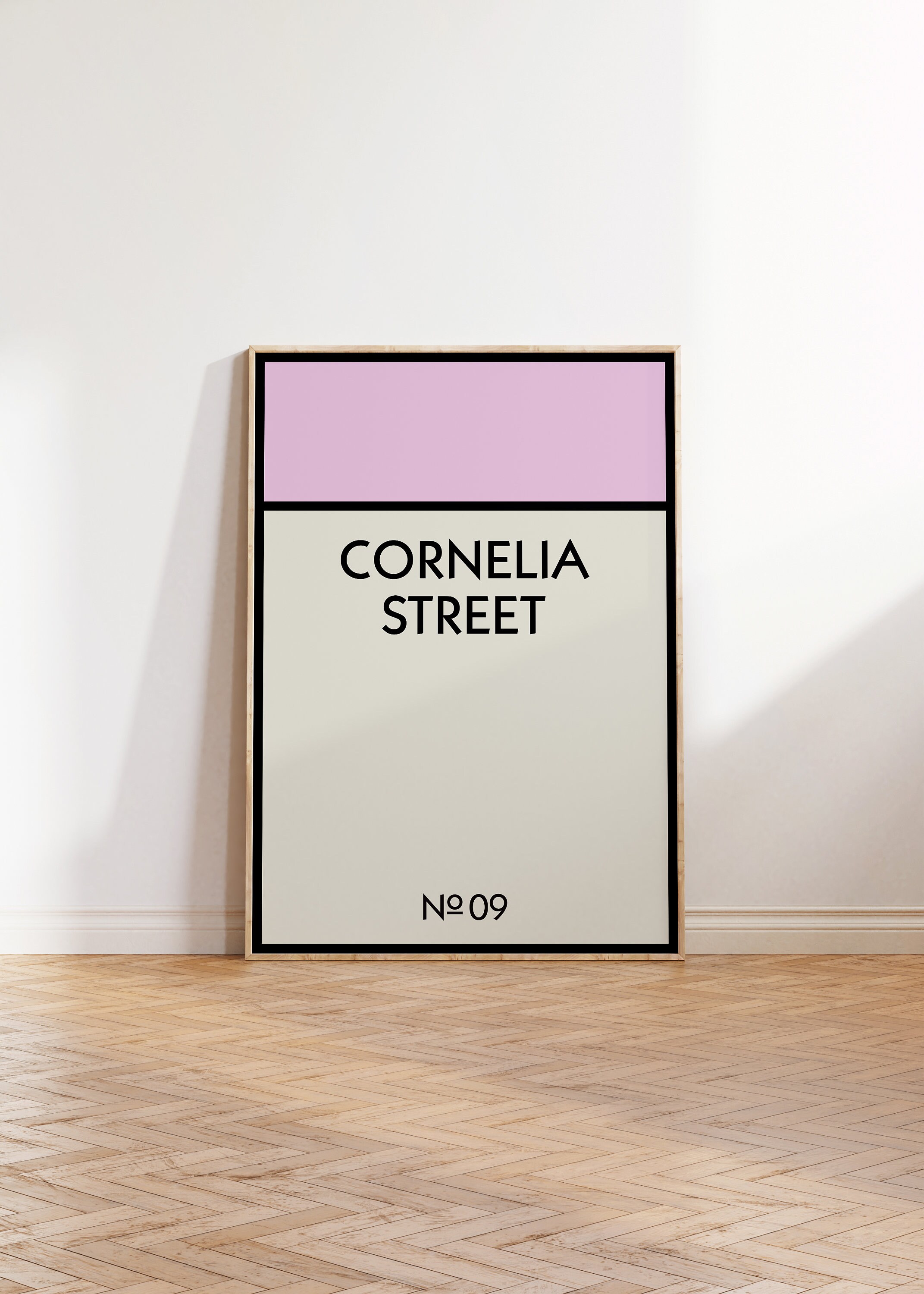 Cornelia Street Monopoly Art Print, Purple Monopoly Card, Taylor Swift ...