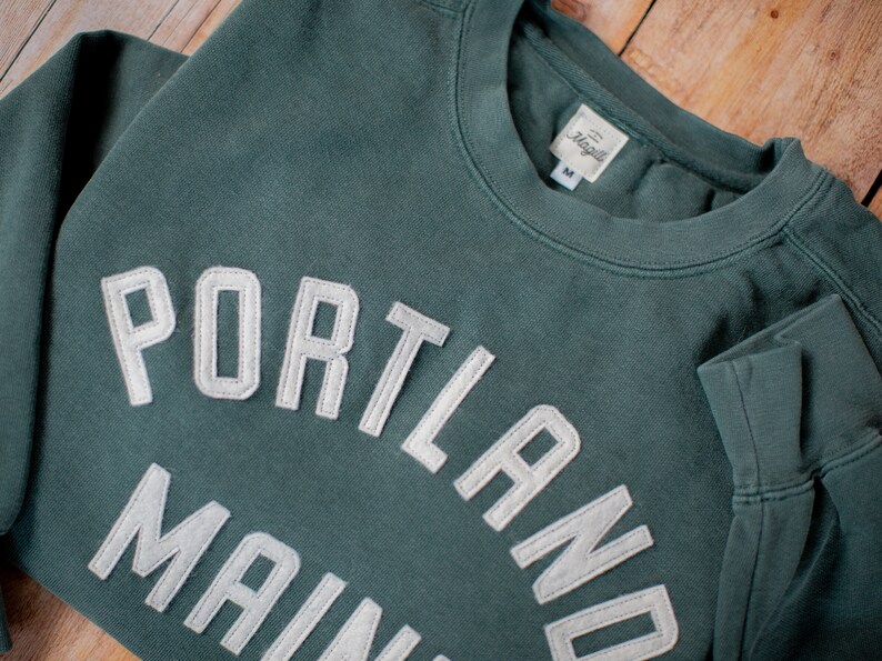 Varsity Letter Sweatshirt Stitched Custom Crewneck Sweatshirt - Etsy