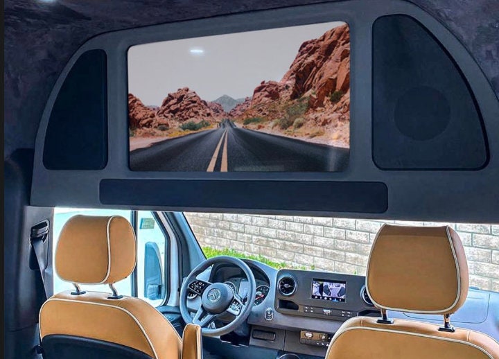 MBZ Sprinter 32" Vanvision Tv/media Console Bracket/mount - Etsy