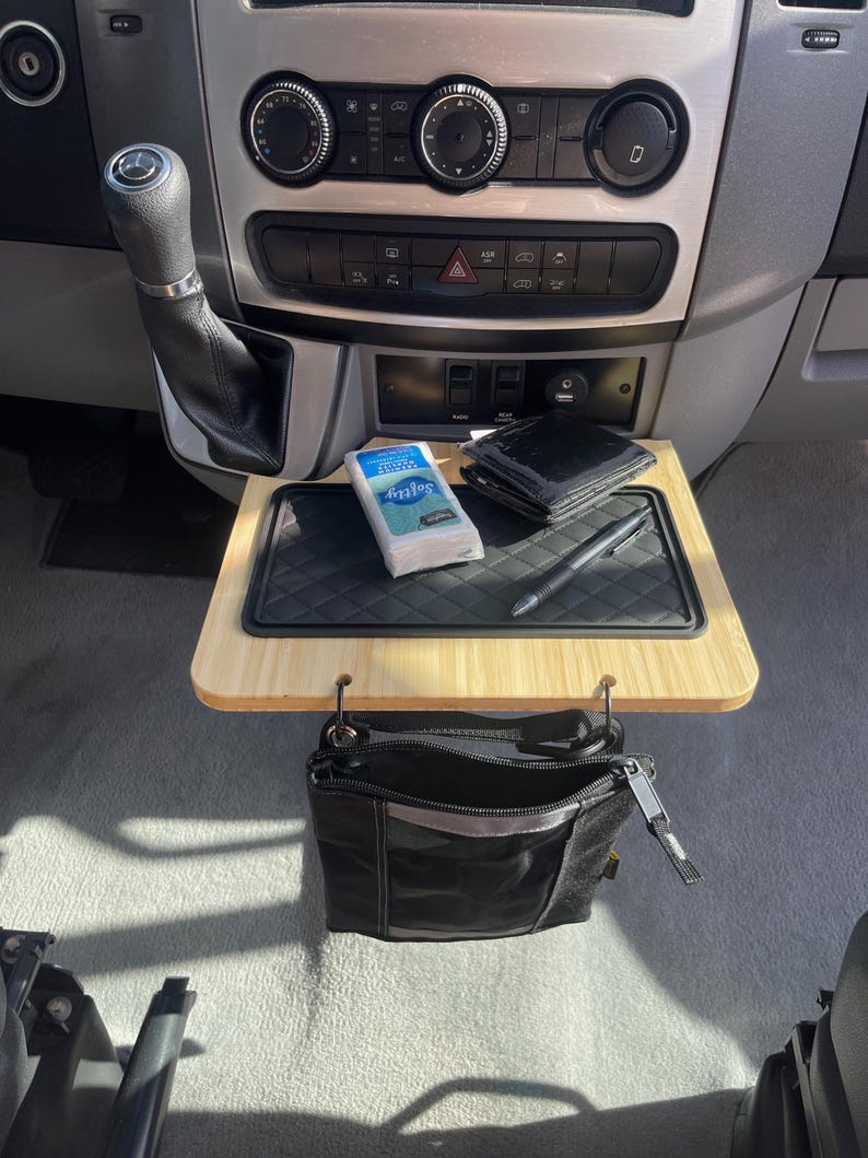 Mercedes-benz Sprinter Van Snack Tray/table 2006-2018 Cup Holder_camper ...