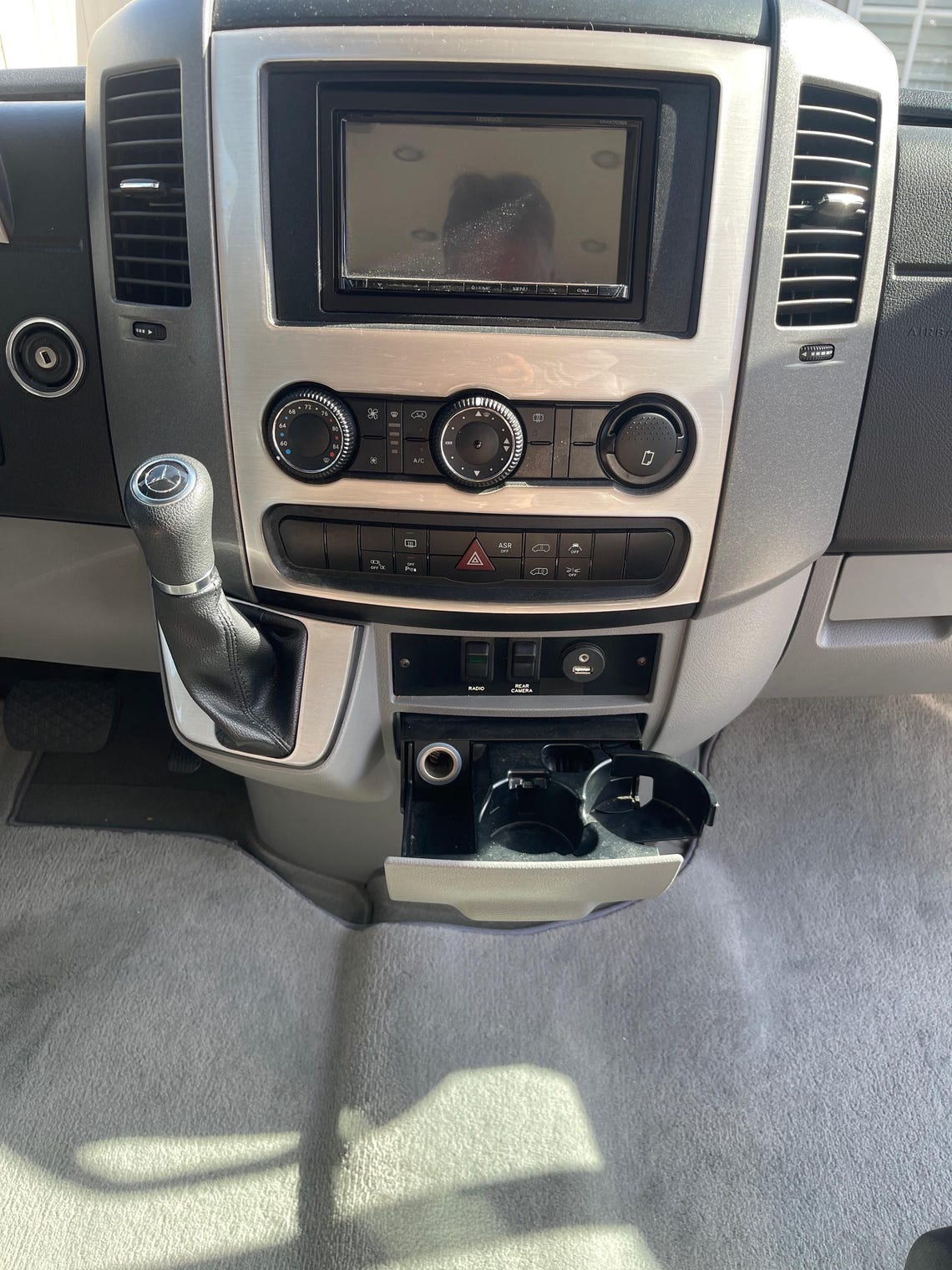 Mercedes-benz Sprinter Van Snack Tray/table 2006-2018 Cup Holder_camper ...