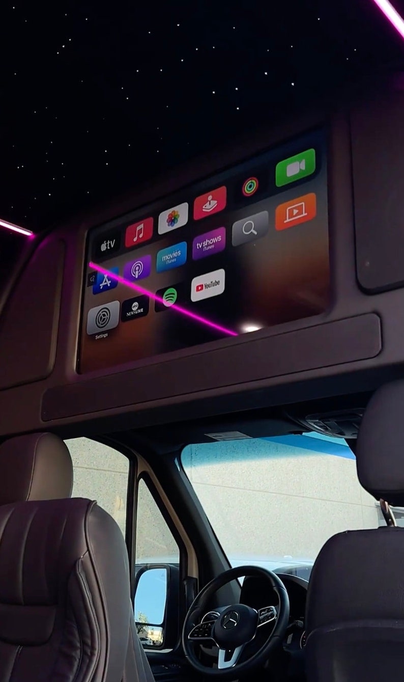 MBZ Sprinter 32" Vanvision Tv/media Console Bracket/mount - Etsy