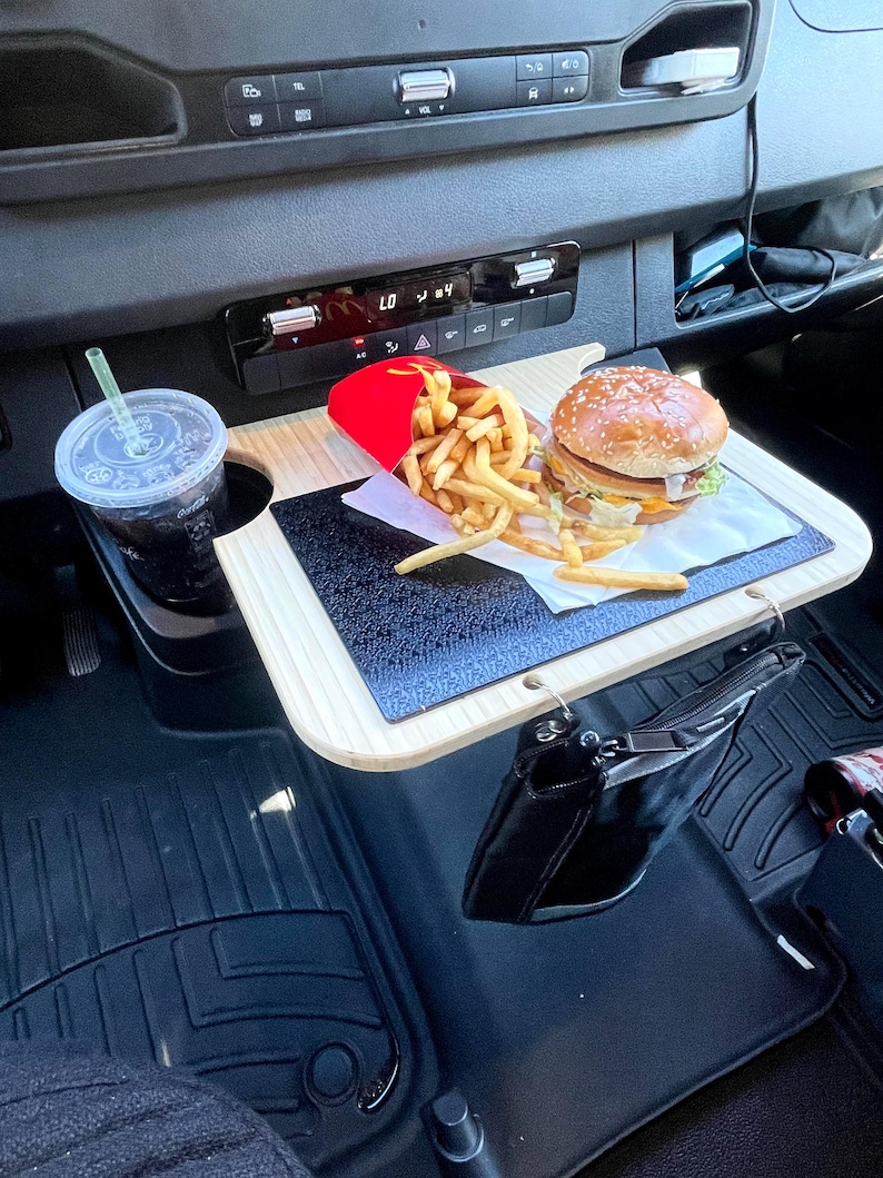 Sprinter Van Snack Tray Organizer – Natural Bamboo | Mercedes Sprinter ...