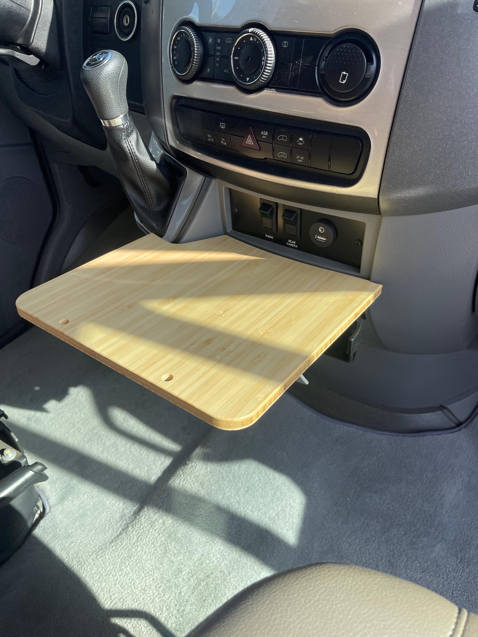 Mercedes-benz Sprinter Van Snack Tray/table 2006-2018 Cup Holder_camper ...