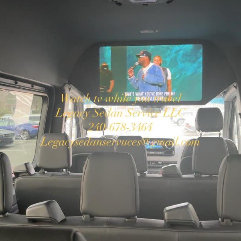 Ford Transit High Roof 40" TV Vanvision Entertainment Media Console - Etsy