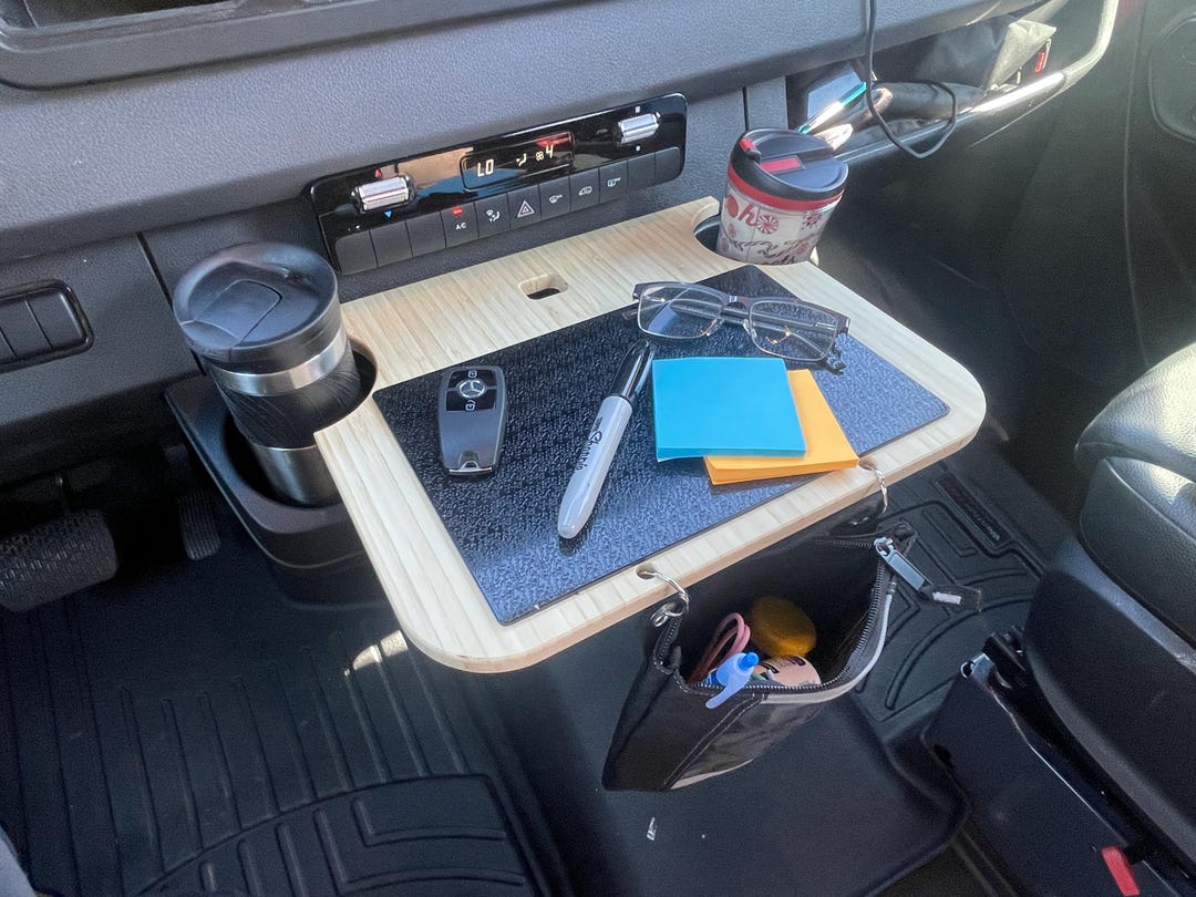 Mercedes-benz Sprinter Snack Tray/table 2019+ Cup Holder_camper Van ...