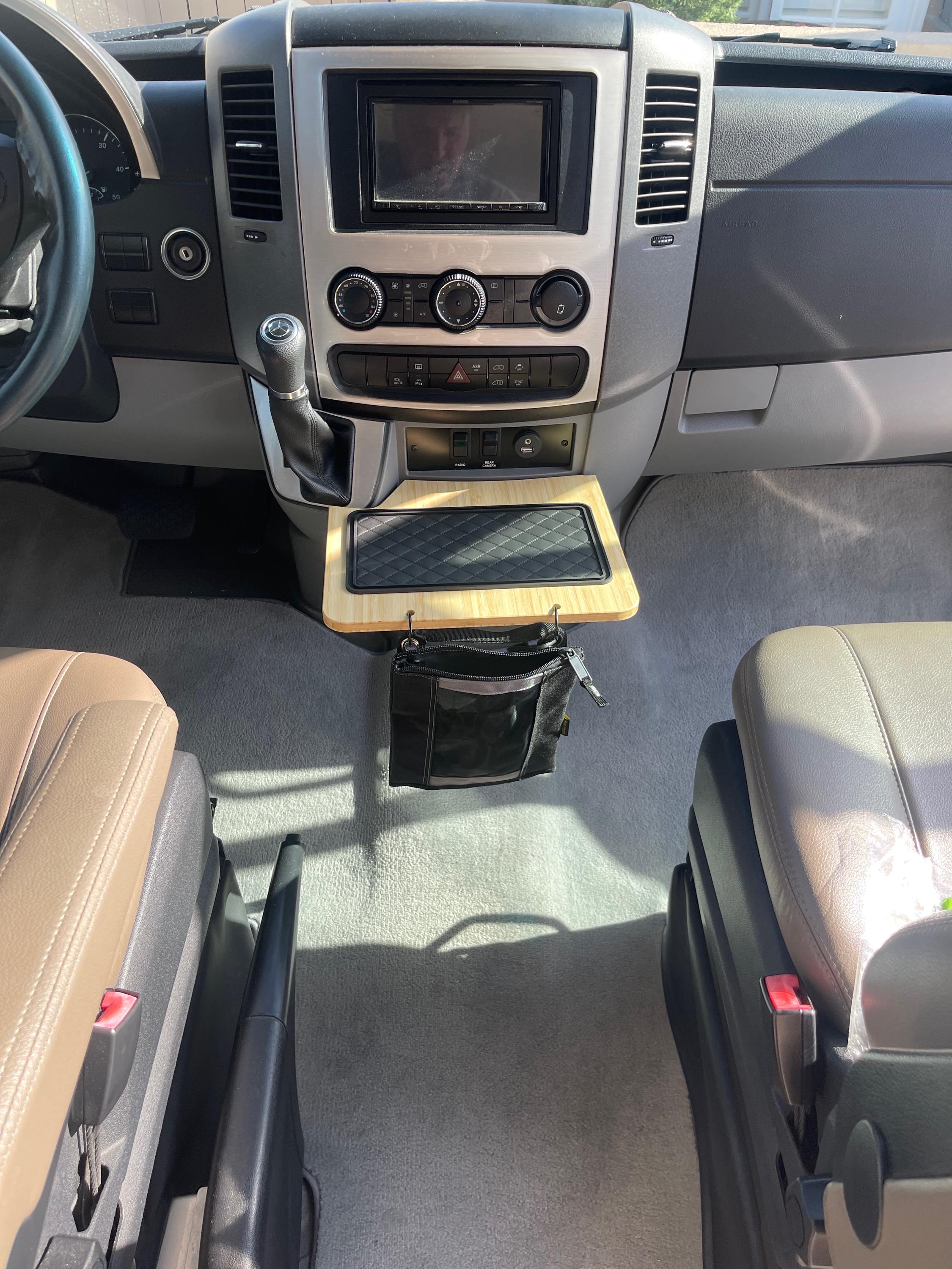 Mercedes-benz Sprinter Van Snack Tray/table 2006-2018 Cup Holder_camper ...