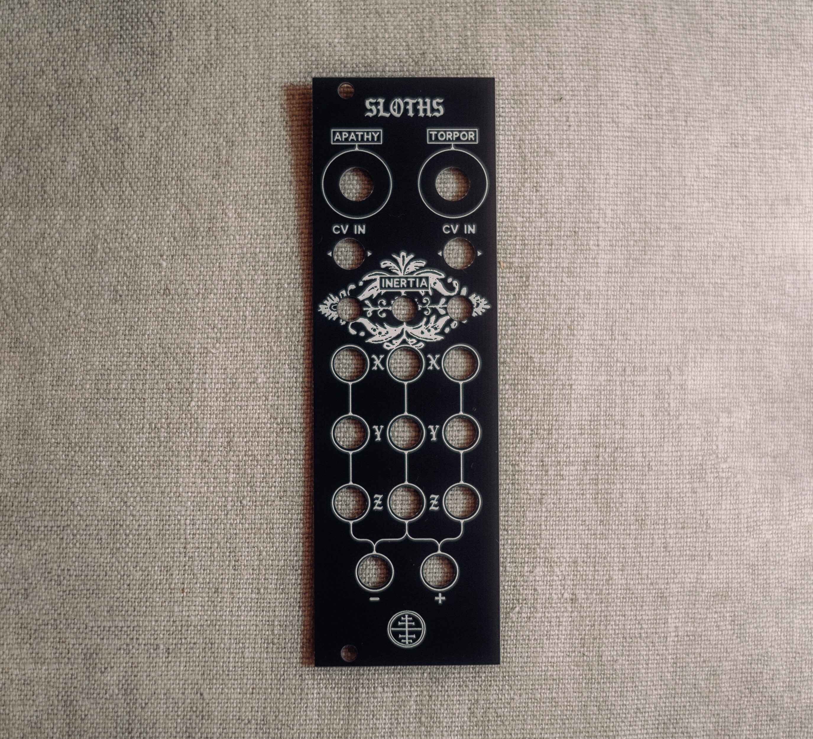 Triple Sloths Custom Panel 8HP - Etsy