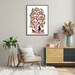 Beautiful Gond Art Painting Tree of Life: Modern Tribal Folk - Etsy