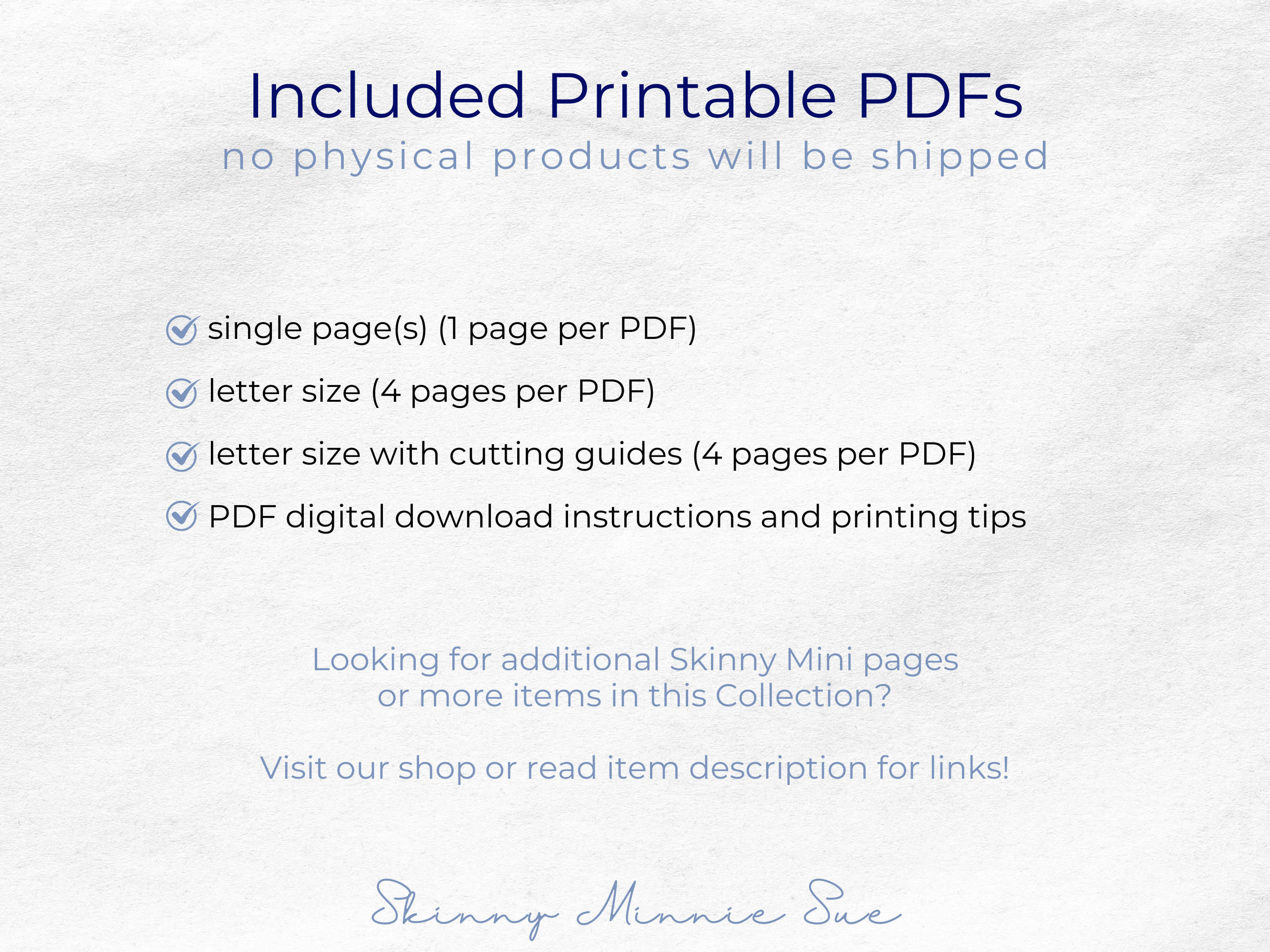 Skinny Mini Winter Happy Planner Printable, Simple Gratitude Notes for ...