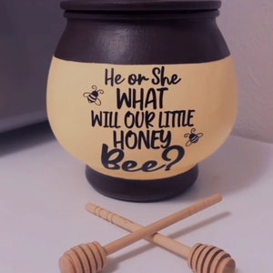 Gender Reveal Honey Pot - Etsy