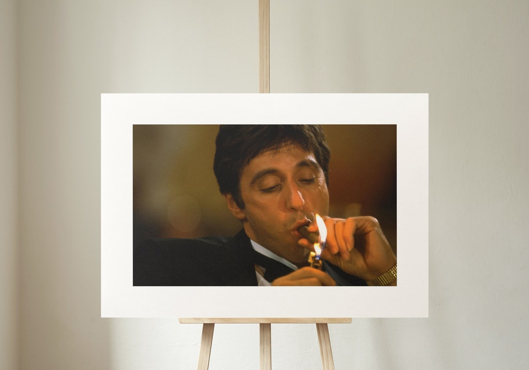 Scarface Movie Poster Home Art Wall Art Scarface Movie Scene Tony ...