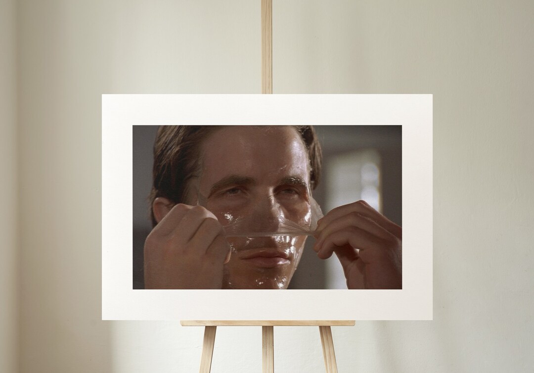 American Psycho Movie Poster Home Art Wall Art Movie Scene Christian ...