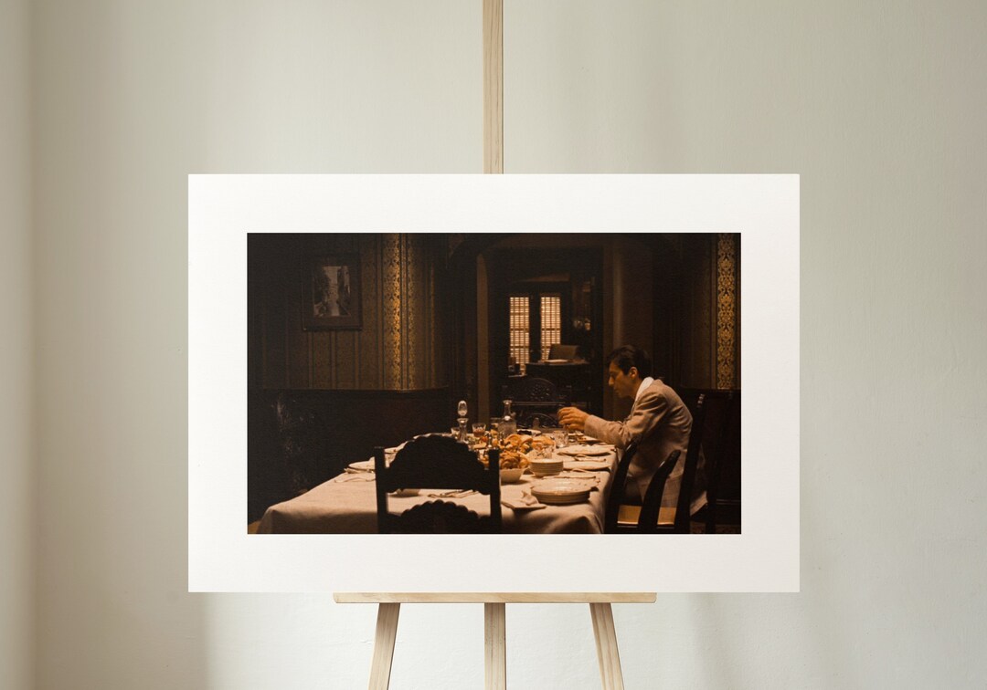 The Godfather Movie Poster Home Art Wall Art the Godfather Movie Scene ...