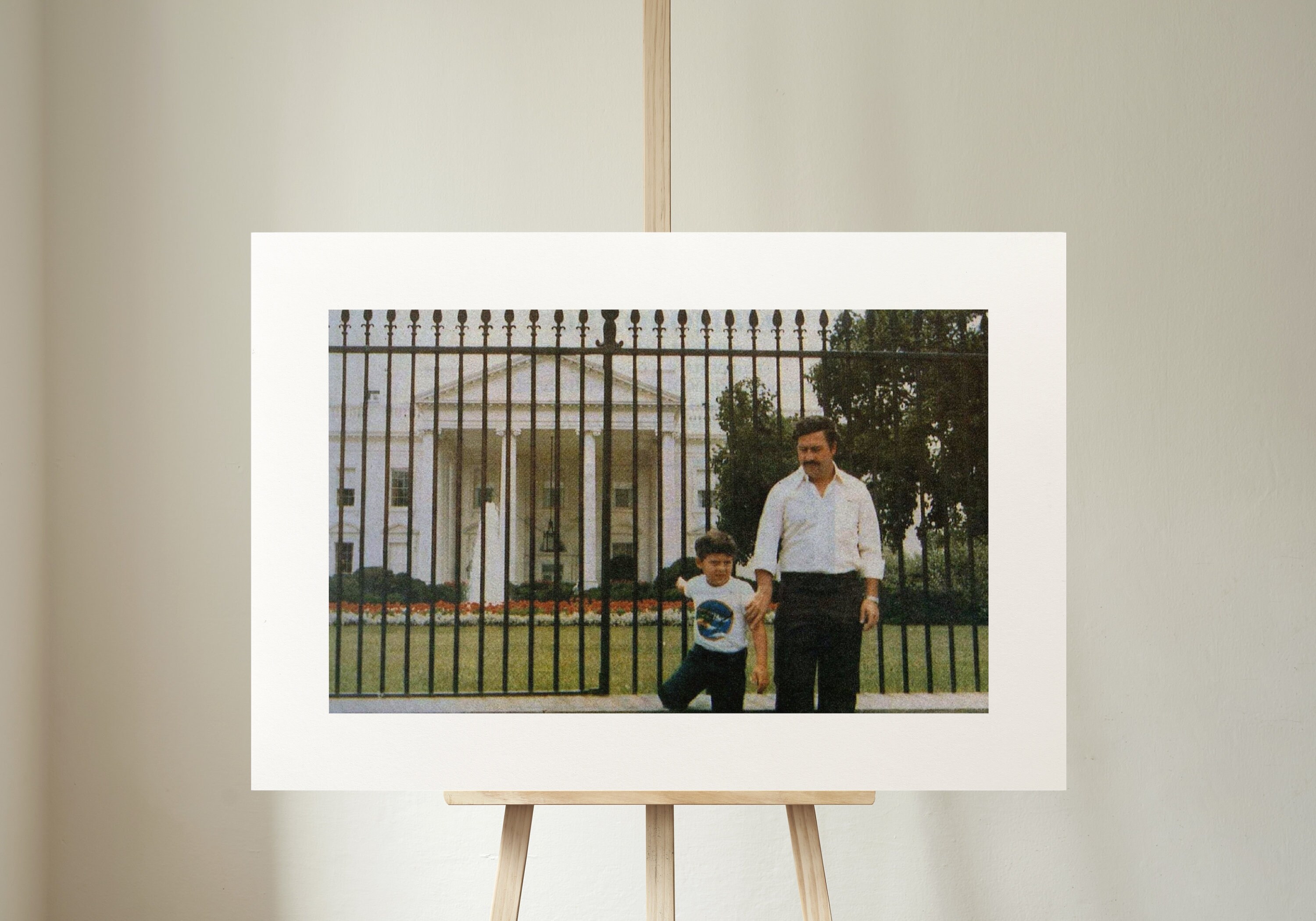 Pablo Escobar Poster Home Art Wall Art Pablo Escobar Epic Scene ...
