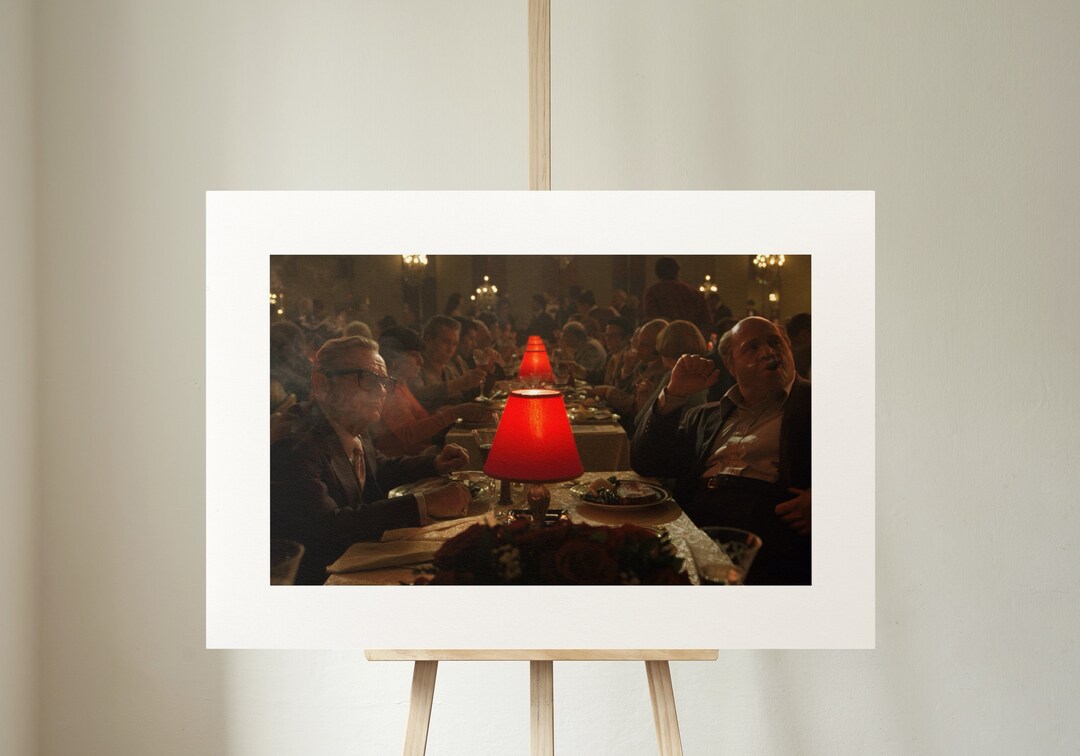 The Irishman Movie Poster Home Art Wall Art the Irishman Movie Scene ...
