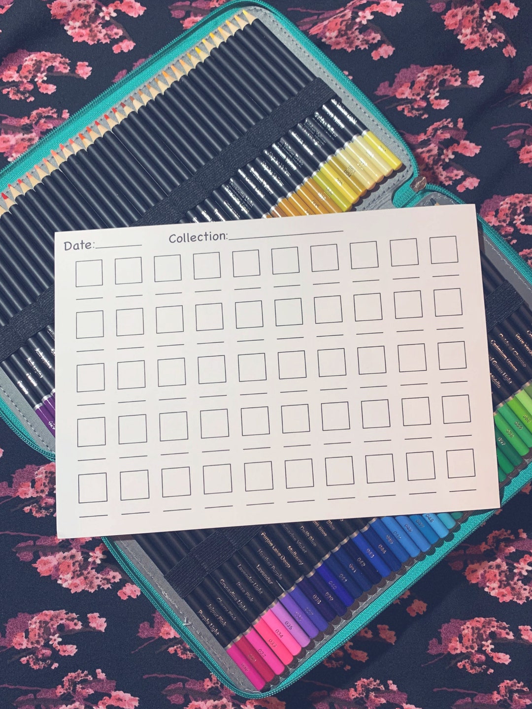 PDF Files for 3 Art Swatch Sheets - Etsy