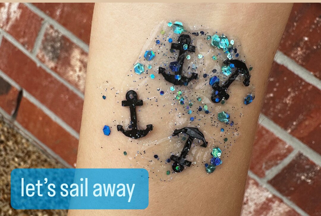 Come Sail Away Glitter Hair Gel - Etsy
