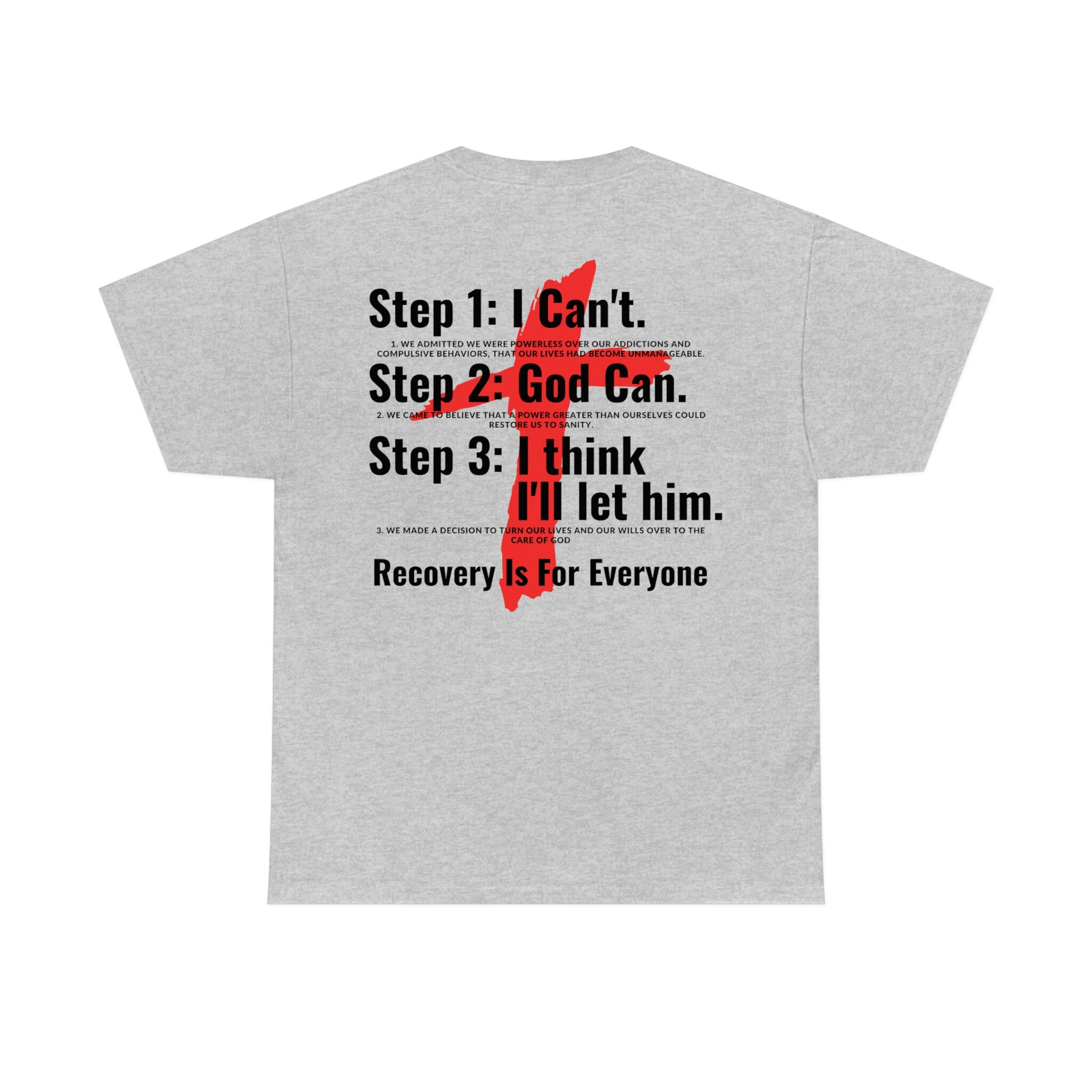 Adult Recovery Shirt 12 Step Shirt Christian Recovery Shirt Christian ...