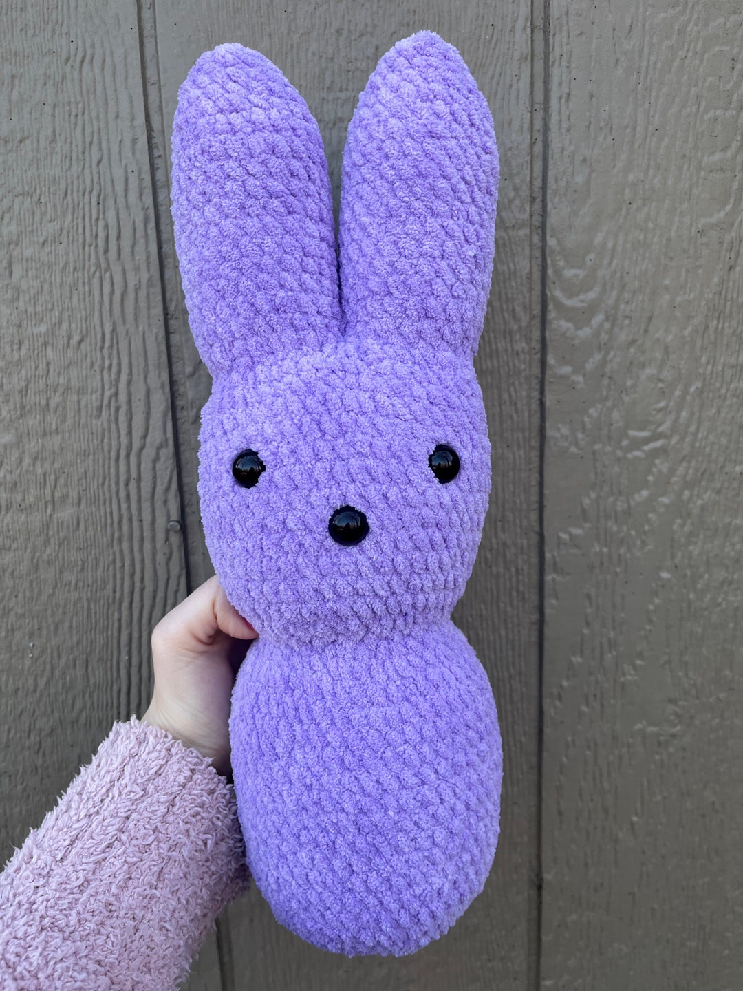 Big Peep Crochet Pattern, No Sew Peep Bunny Crochet Pattern, Easter ...