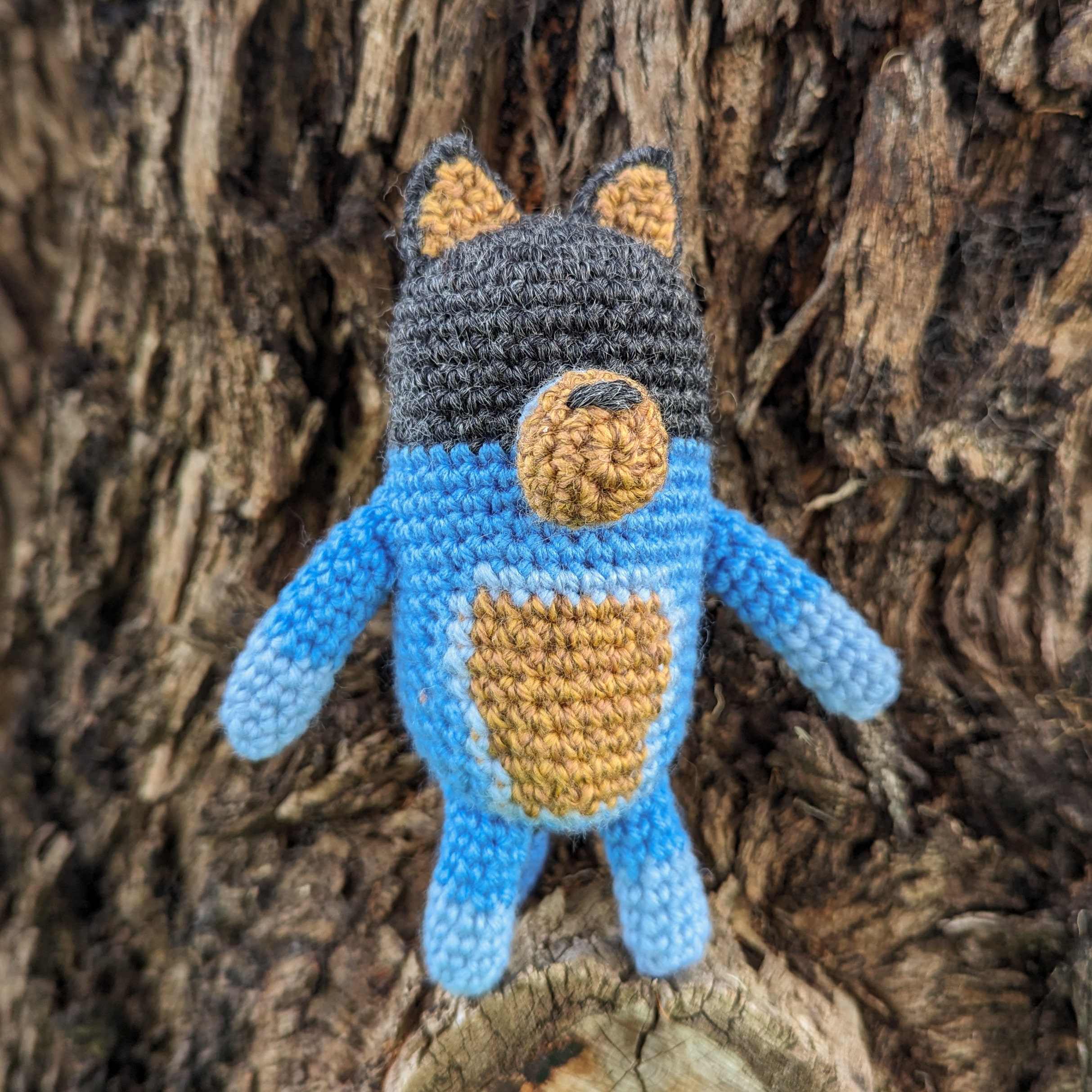 Bandit Crochet Pattern: Bluey-inspired Amigurumi Doll (PDF Pattern) - Etsy