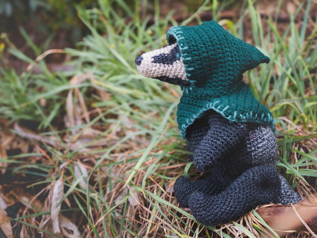 Crochet Pattern PDF: Aldrick of the Badger Folk • Toddler Present ...