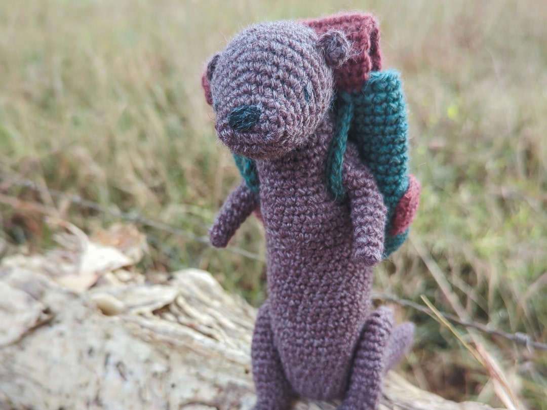 Crochet Pattern PDF: Othello of the Otter Folk • Toddler Present, Child ...