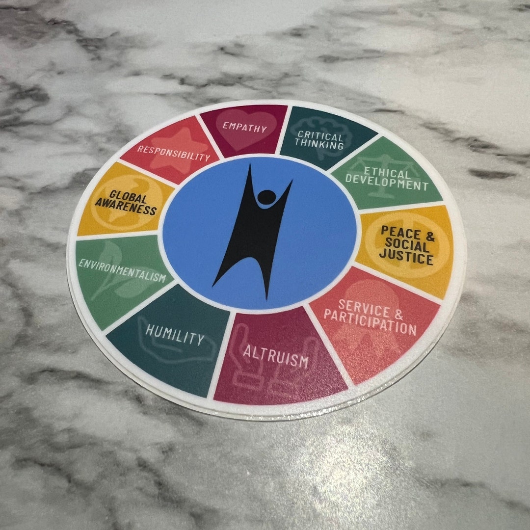 Humanist Values 3 Vinyl Sticker - Etsy