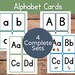 Printable Alphabet Flashcards, Alphabet Bundle, Preschool Alphabet ...