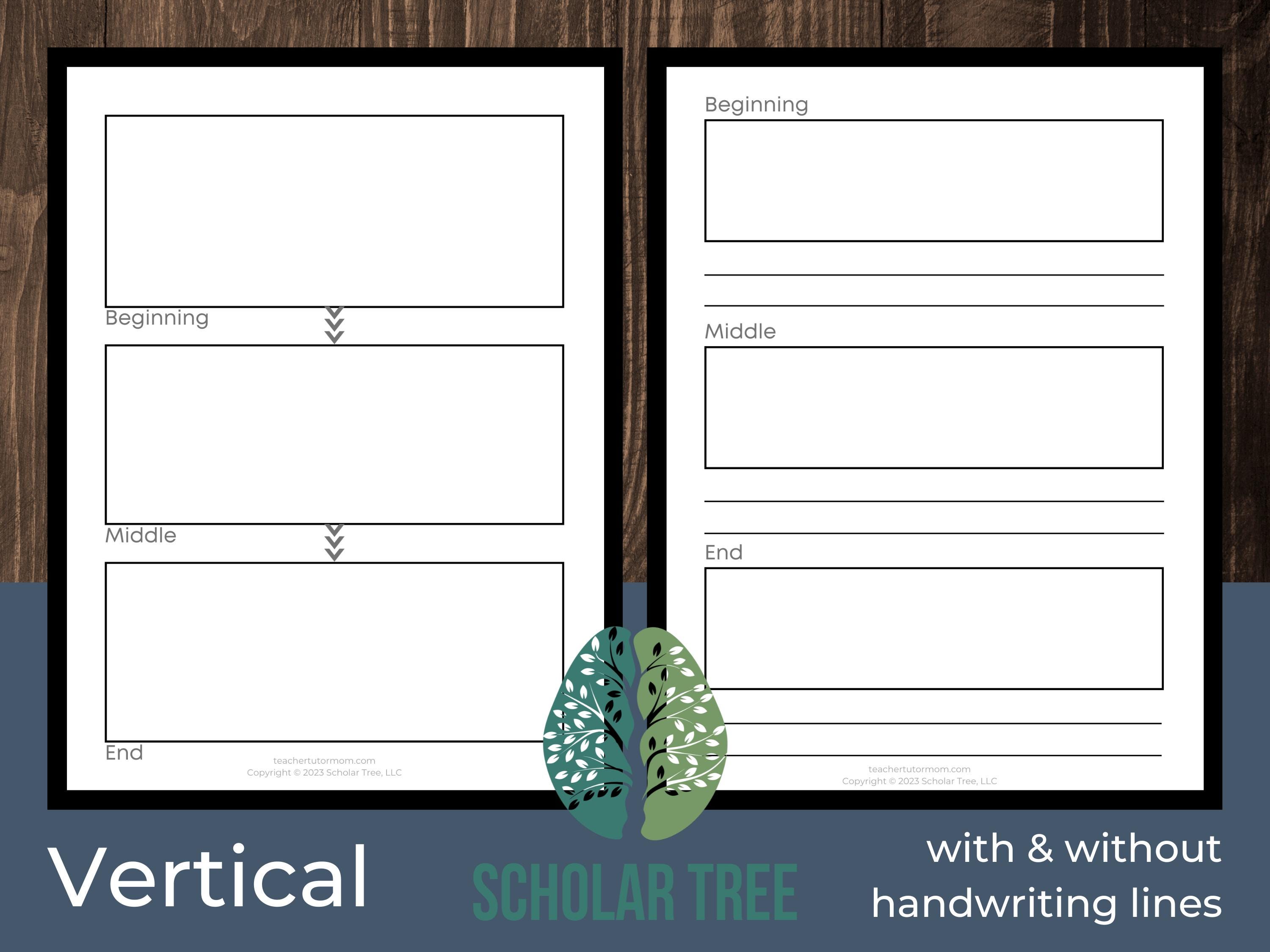 Story Charts: Reading Comprehension Graphic Organizers (digital ...