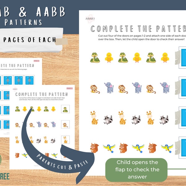 Complete Pattern Worksheet - Etsy