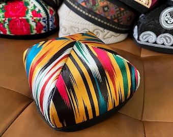 Rare East Turkistan Uzbek Uyghur Doppi 60 CM - Ancient Turkic Turkish ...