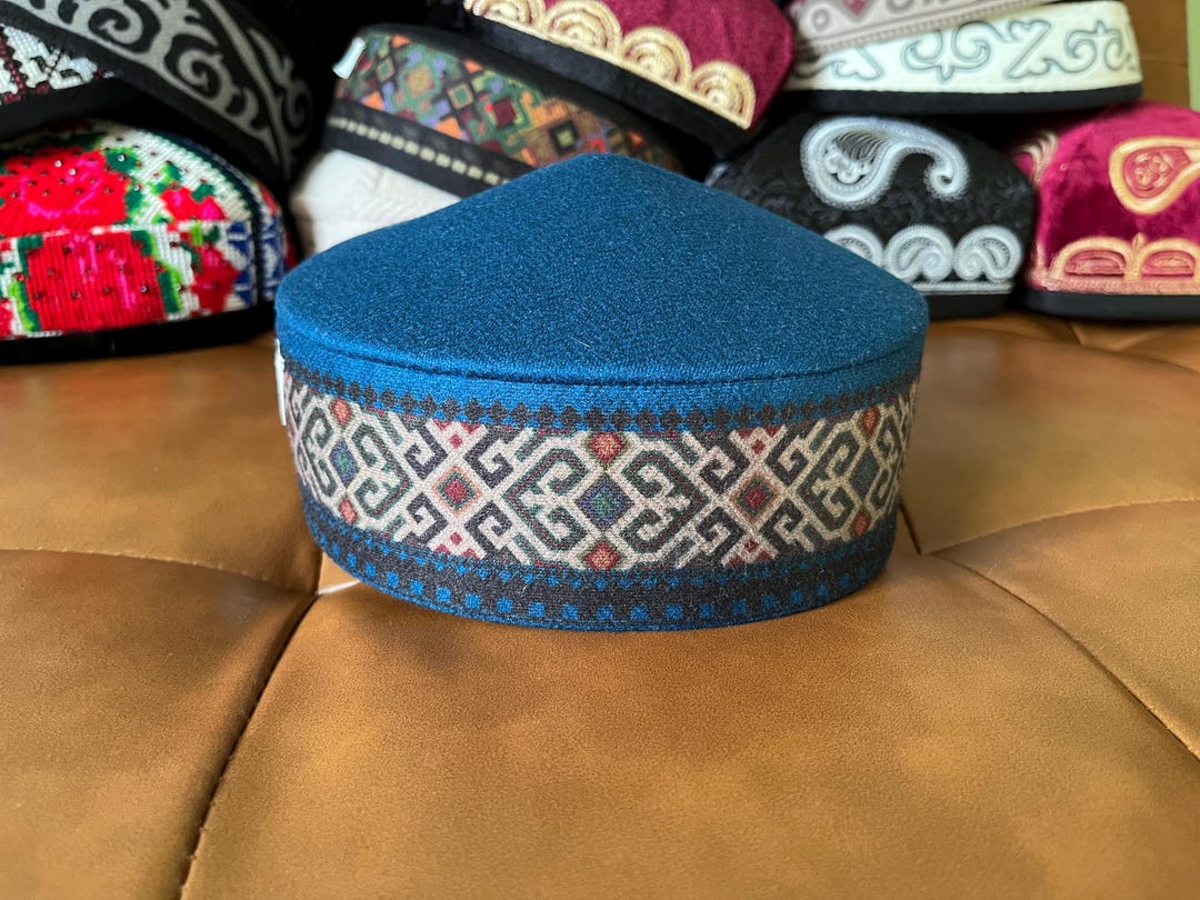 Kipchak Collection - Kazakh Doppi Doppa Tubeteika - Rare Central Asian ...