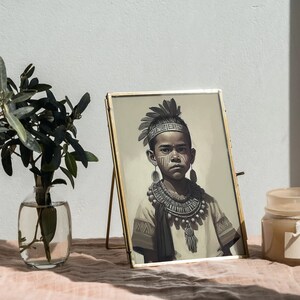 Aztec Boy Digital Print - Etsy