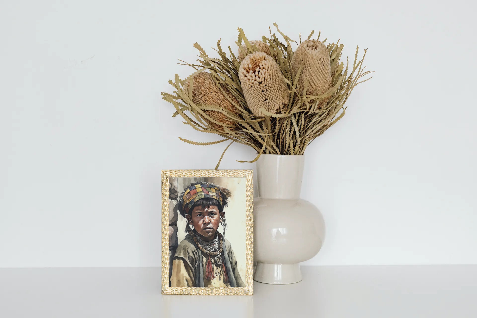 Incan Boy Digital Print - Etsy