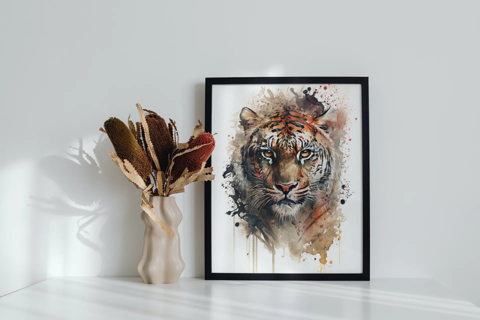 Tiger Digital Print - Etsy