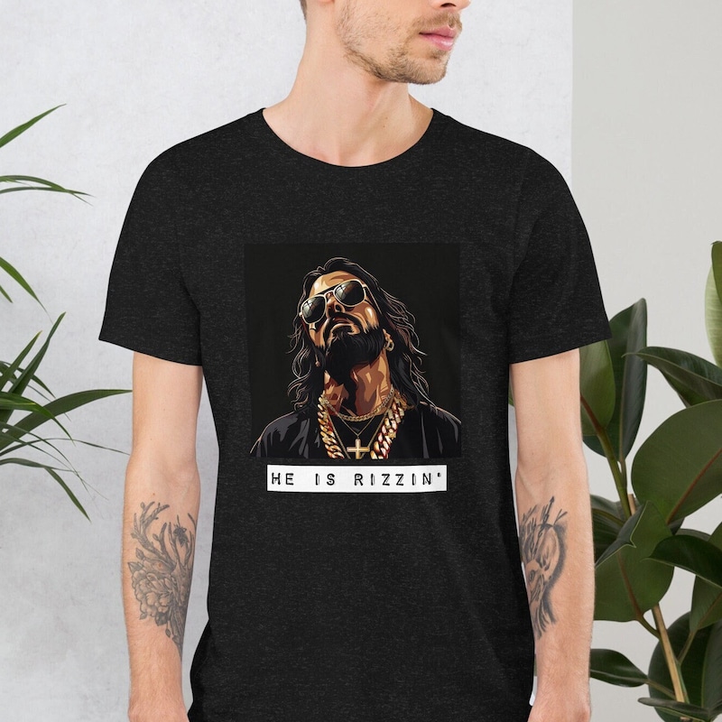 He is Rizzin T Shirt - Etsy
