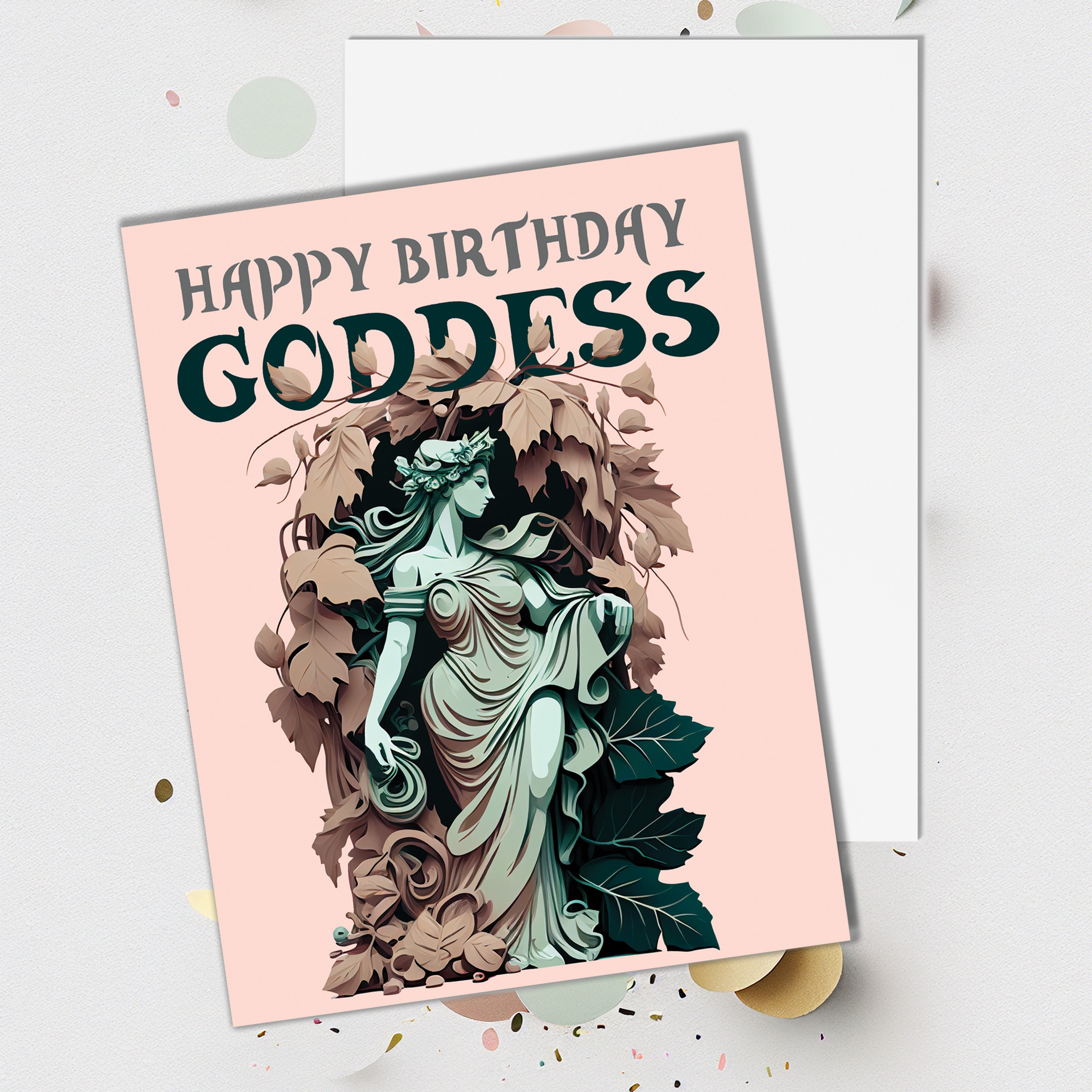 Happy Birthday Goddess! Card - Etsy