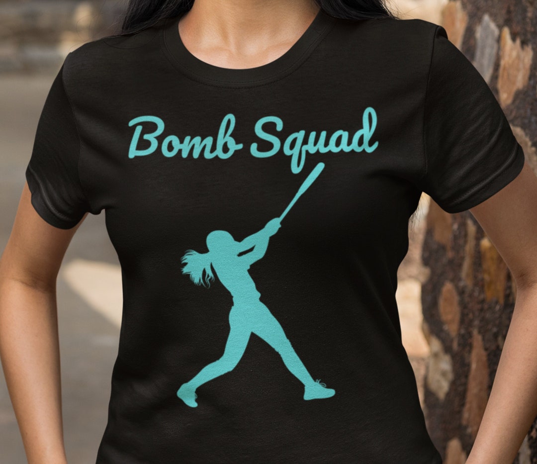 Softball Bomb Squad T-shirt, Softball Bomb Squad Shirt, Softball Tee ...