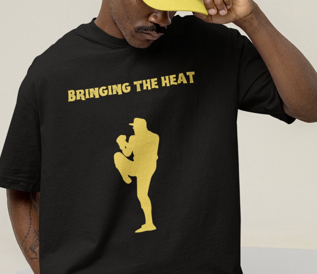 Bringing the Heat Baseball Pitcher T-shirt, Baseball Pitcher Shirt ...