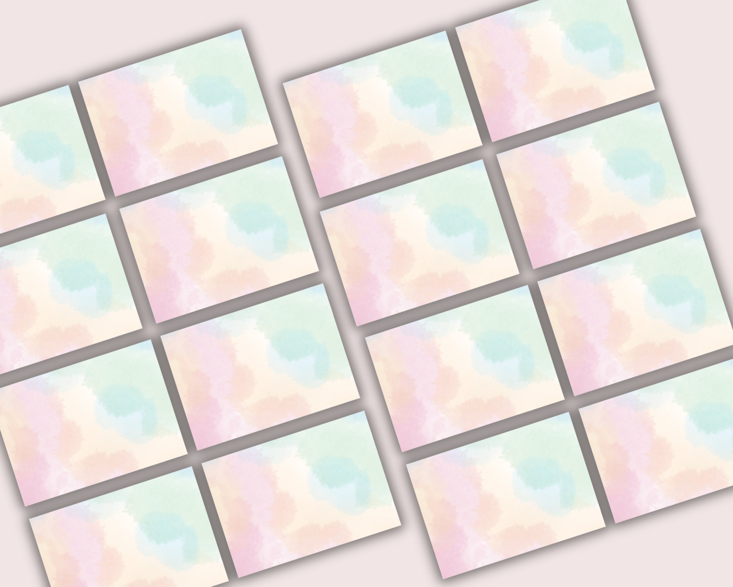 Blank Affirmation Cards, Printable Cards, Digital Download, Edit in ...