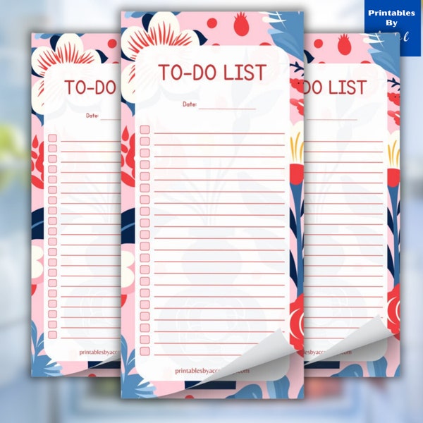 To Do List Notepad - Etsy