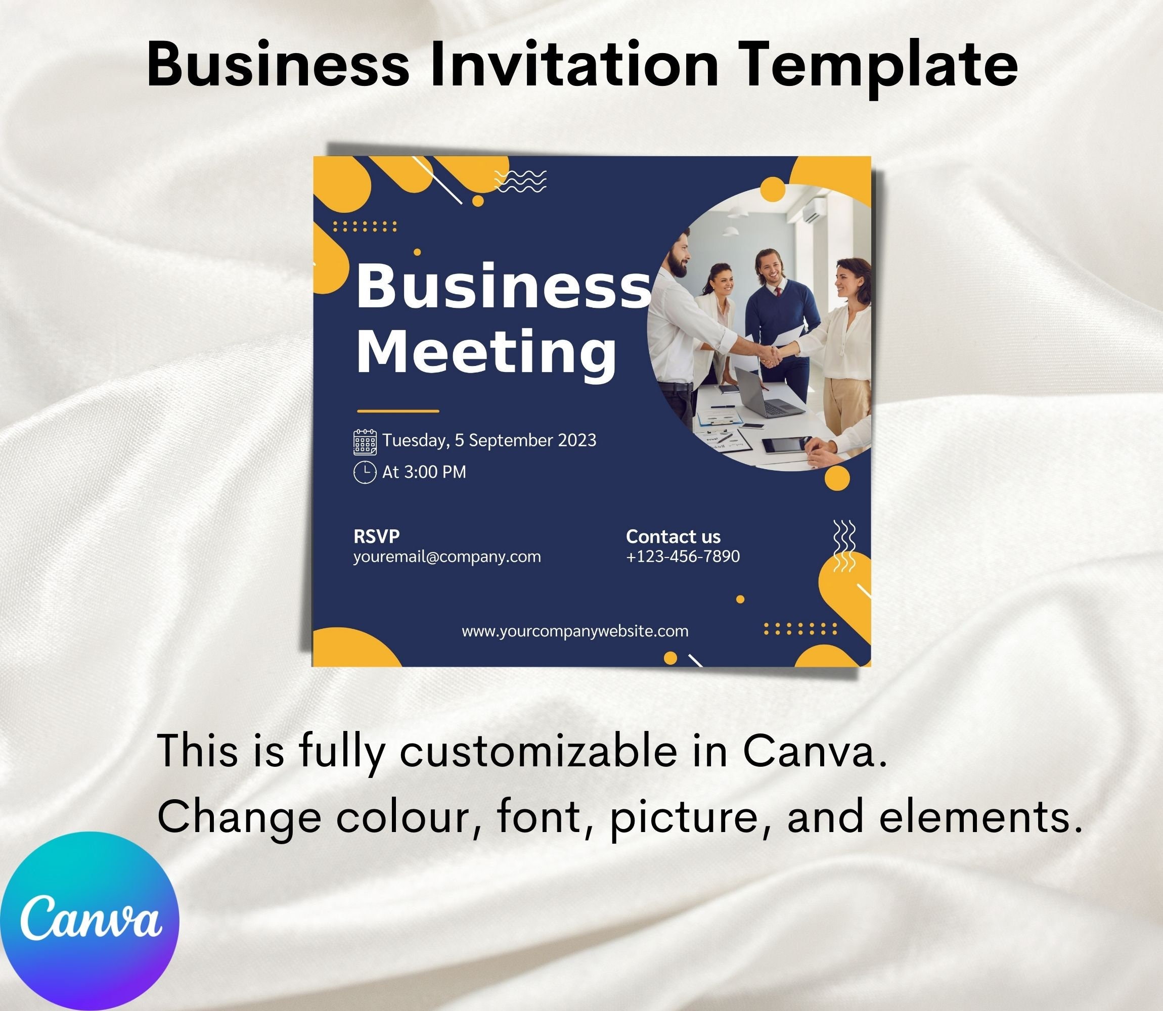 Business Invitation Design